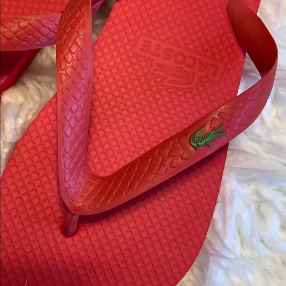 Lacoste | Shoes | Lacoste Flip Flops Summer Sandals Shoes | Poshmark